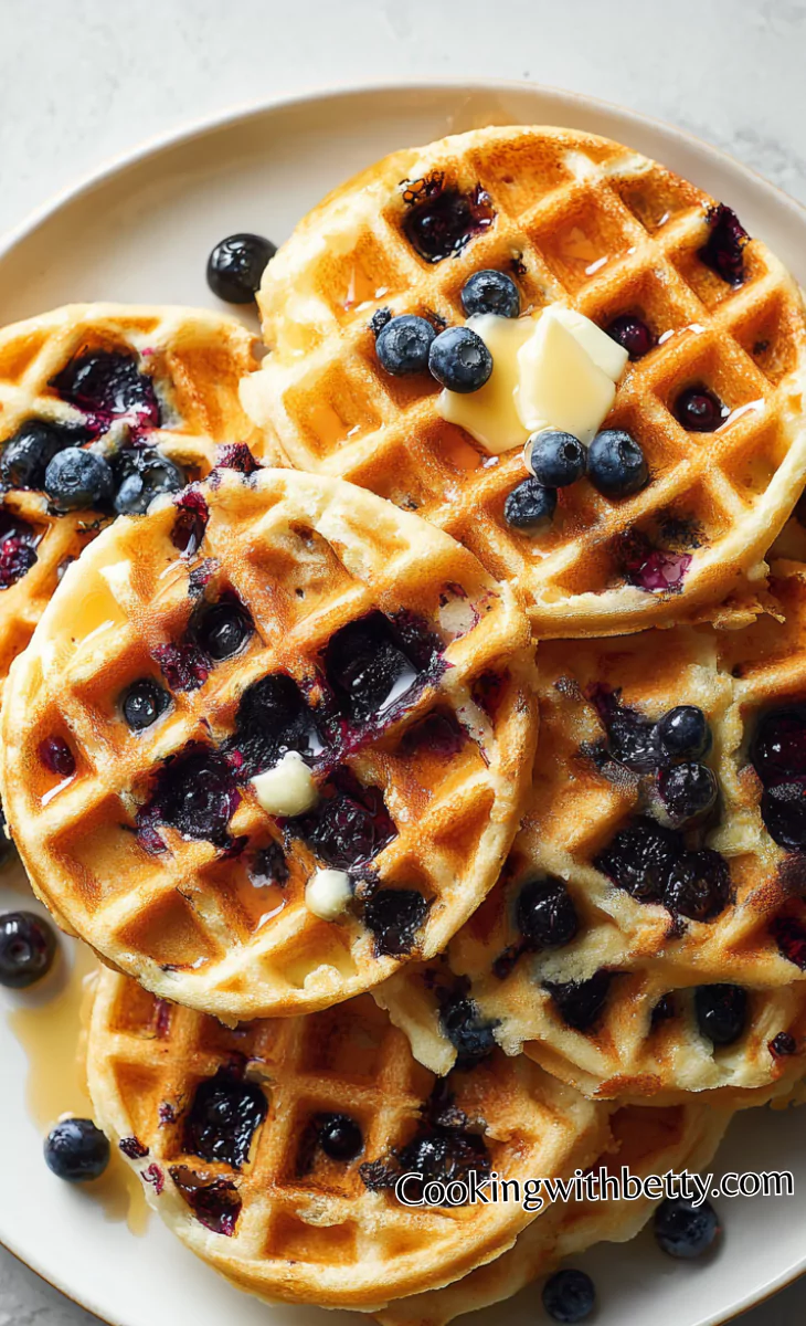 Blueberry Waffles Recipe