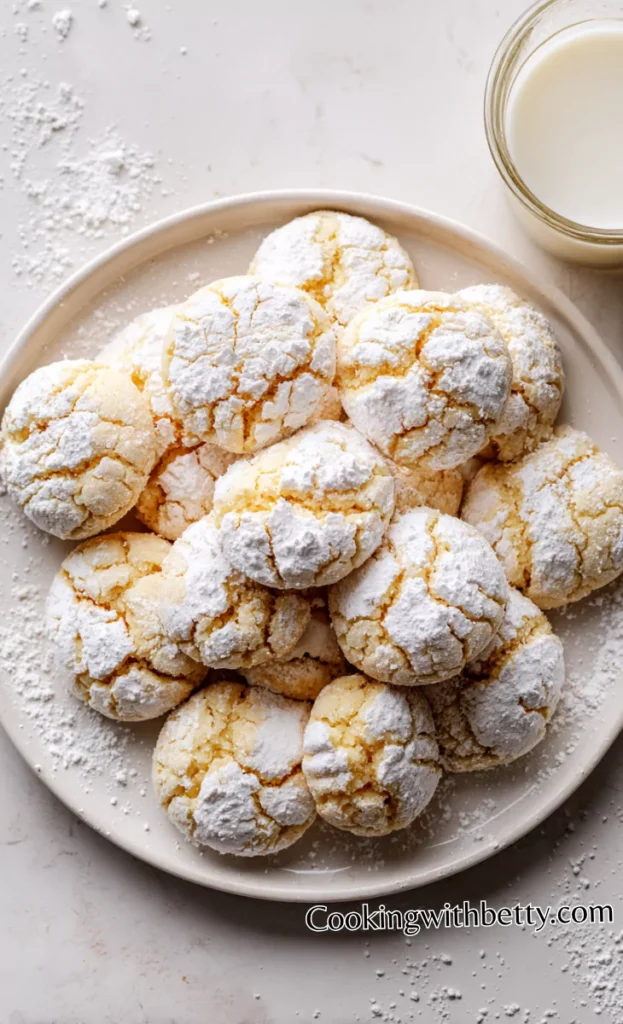 Gluten Free Gooey Butter Cookies Recipe
