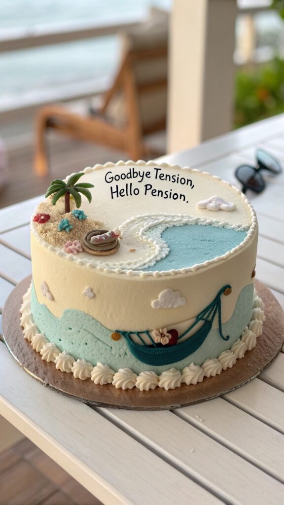 16 Funny Retirement Cake Designs for Men to Celebrate - Cooking With Betty