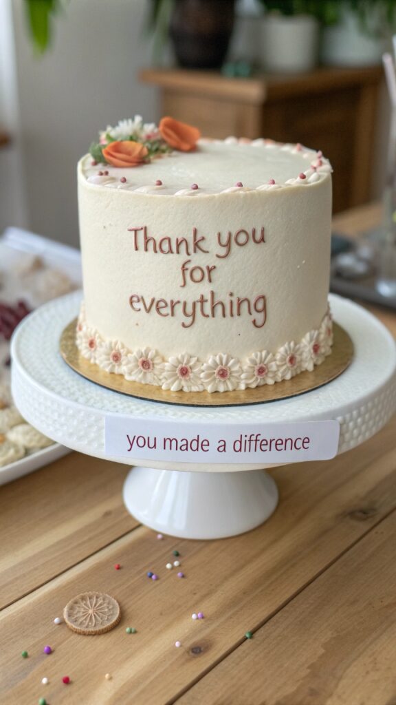 16 Unique Thank You Cake Designs for Teachers That Impress - Cooking ...
