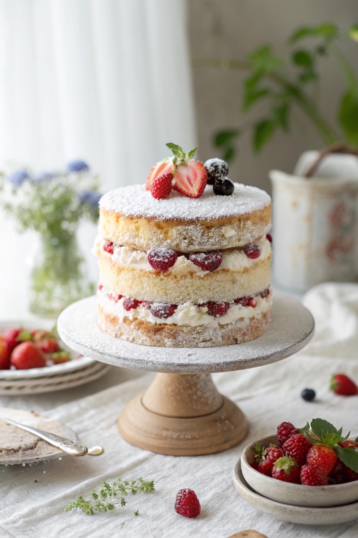 15 Simple Fresh Cream Cake Designs That Feel Light And Beautiful ...