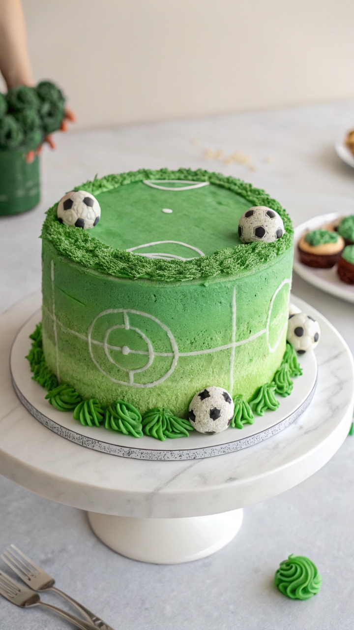 15 Soccer Cake Design Ideas That Look So Cool - Cooking With Betty
