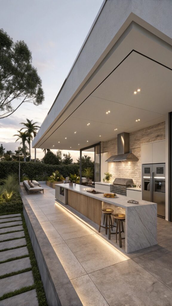 13 Dreamy Covered Outdoor Kitchen Ideas for Every Backyard - Cooking ...