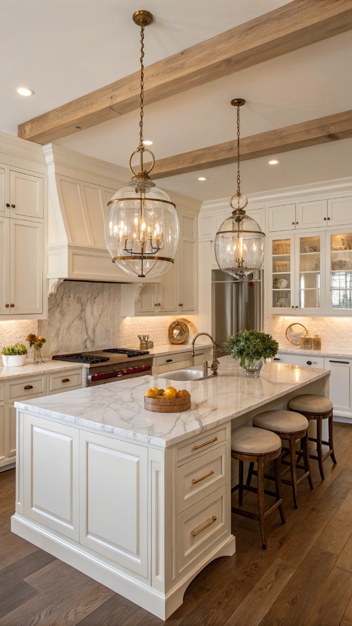 16 Cozy Kitchen Ideas with Classic Nancy Meyers Style - Cooking With Betty