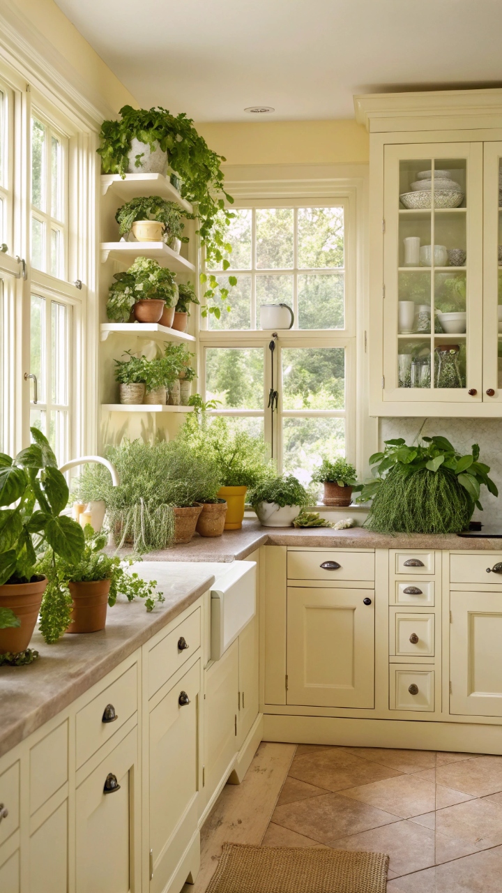 13 Kitchen Ideas with Antique Cream Cabinets That Feel Timeless ...