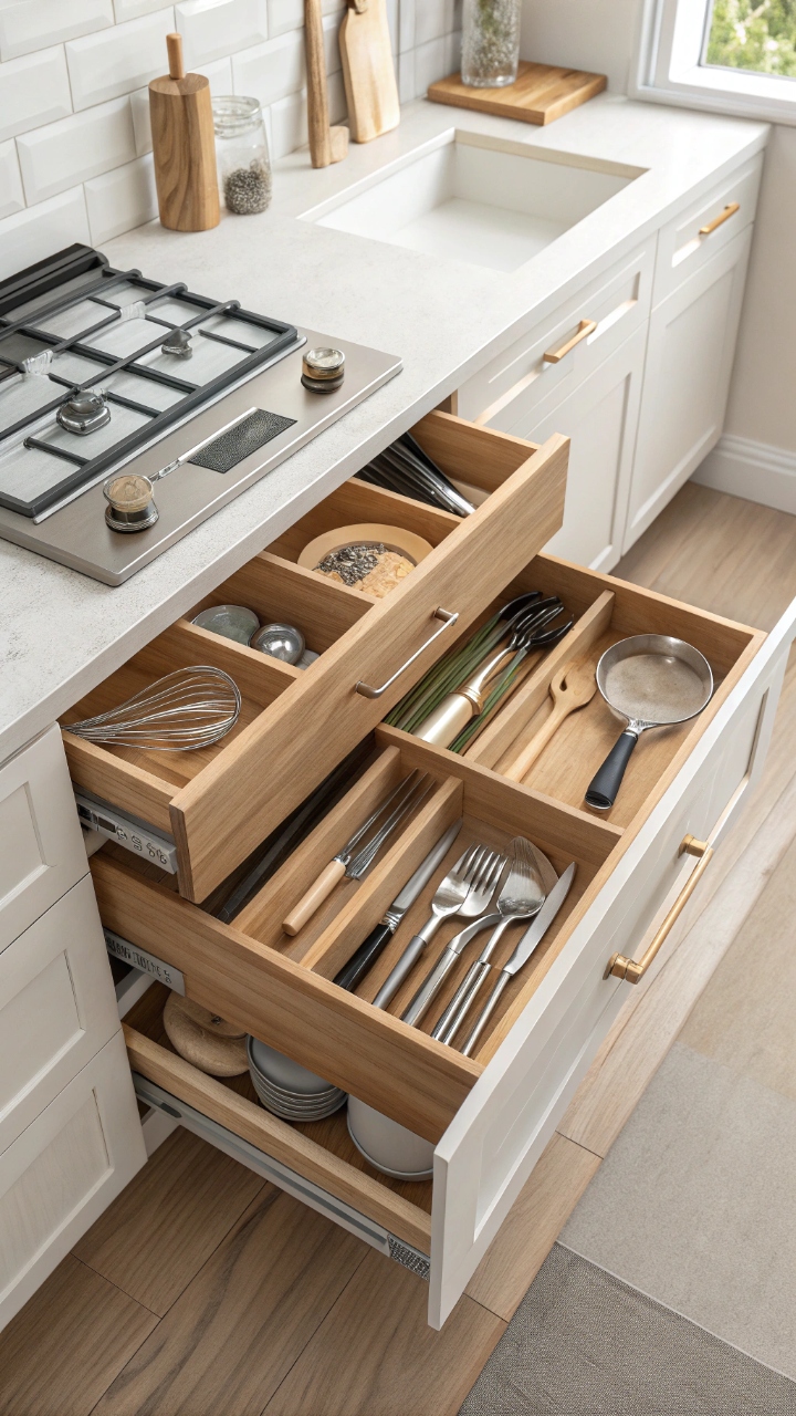 15 Kitchen Utensil Organization Ideas That Save Space - Cooking With Betty