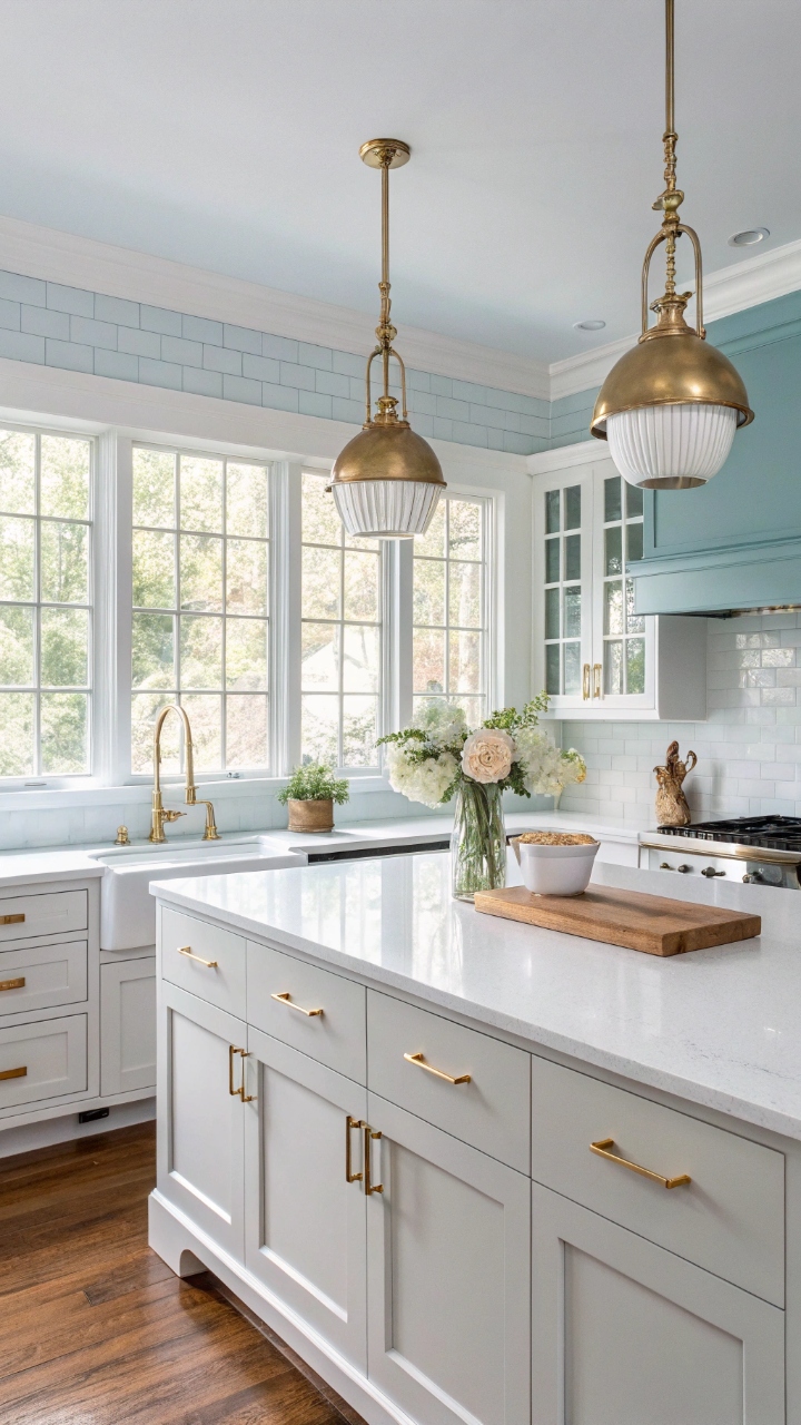 15 Soft Blue Kitchen Ideas That Feel Fresh and Timeless - Cooking With ...